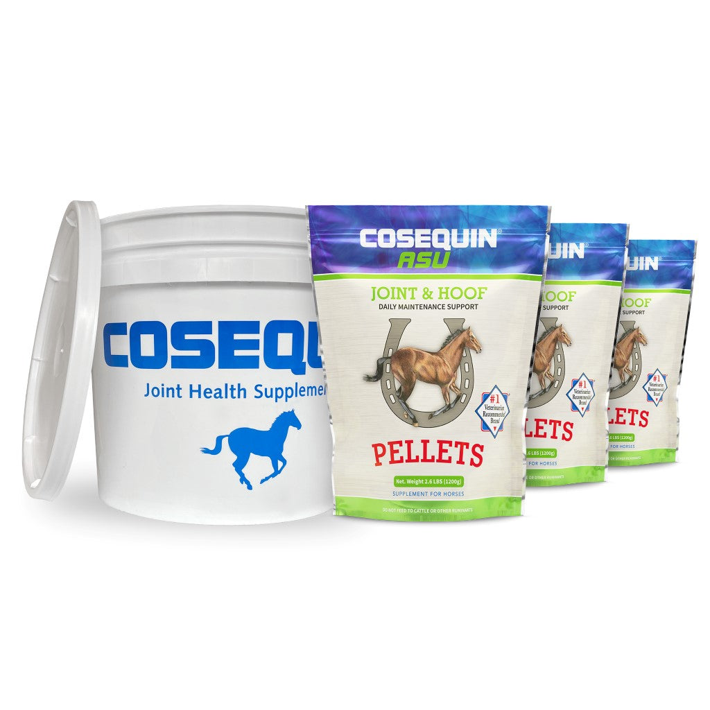 Cosequin ASU Joint & Hoof Pellets Barn Pack ( 3 Bags )
